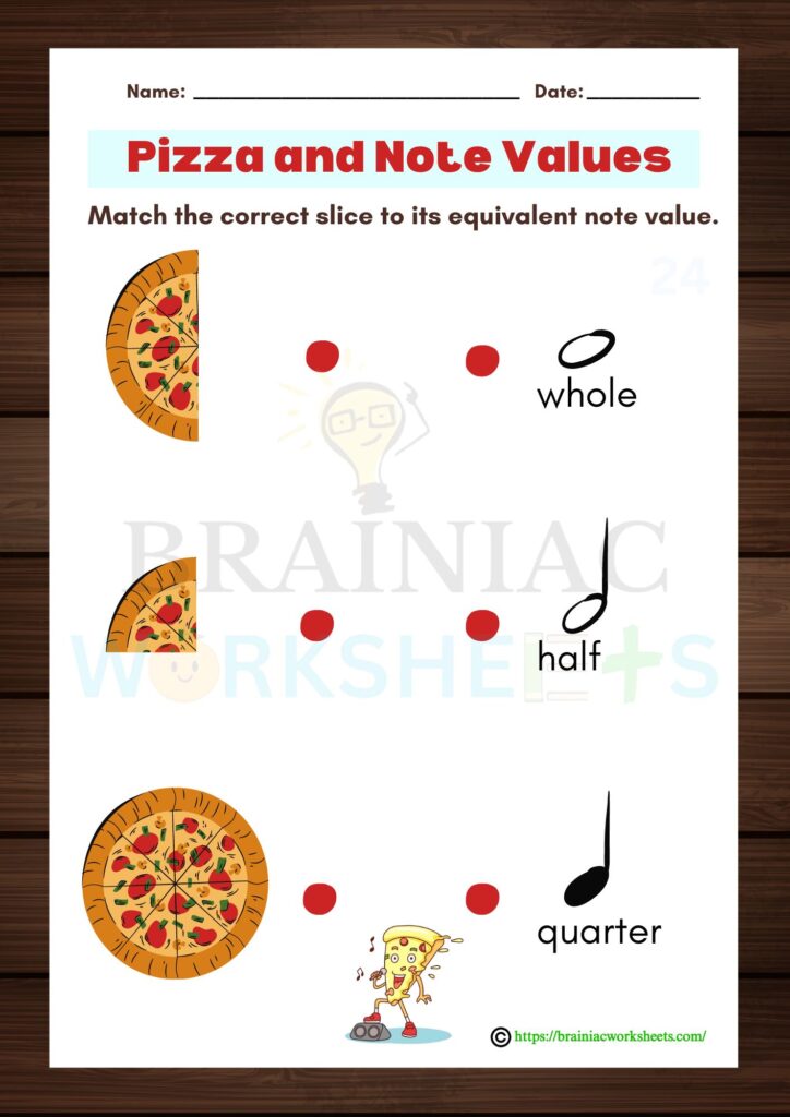 Music Note Values Worksheet For Class 4 - Brainiac Worksheets